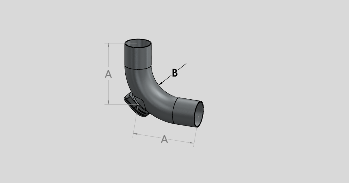 Double Spigot Pipe - Hargreaves Foundry Drainage