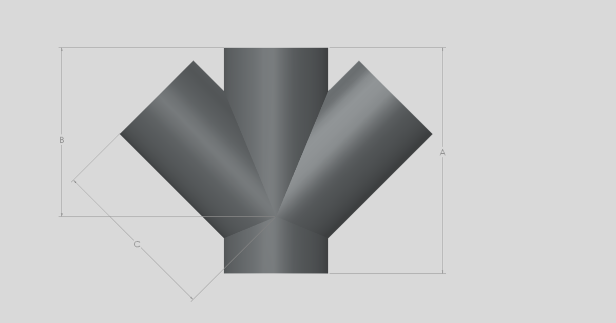 Double Spigot Pipe - Hargreaves Foundry Drainage