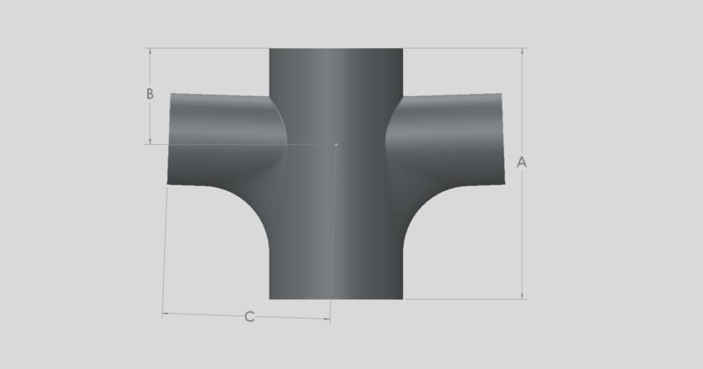 Double Spigot Pipe - Hargreaves Foundry Drainage