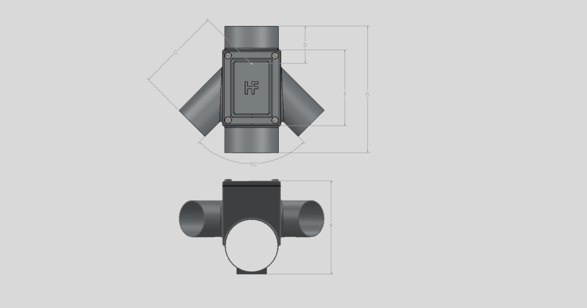 Inspection Chamber – 2 Branch, Rectangular Door - Hargreaves Foundry ...