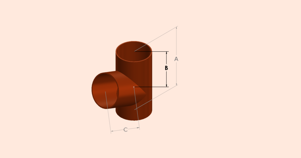 Double Spigot Pipe - Hargreaves Foundry Drainage